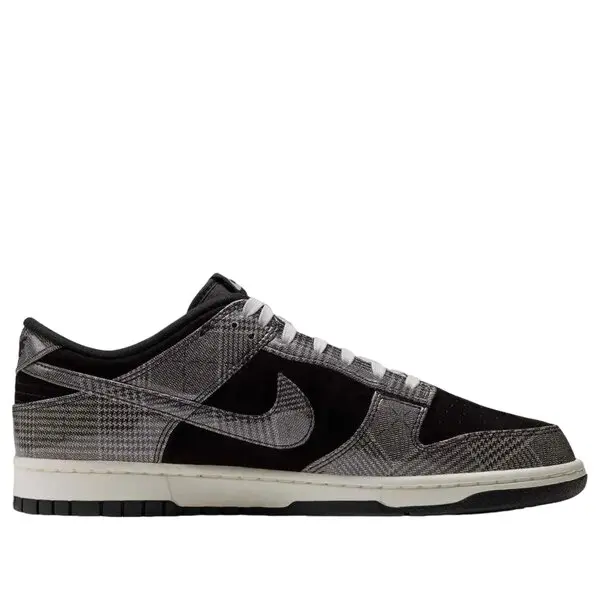 Nike Dunk Low ‘tweed Patent Leather - Black/sail/multi