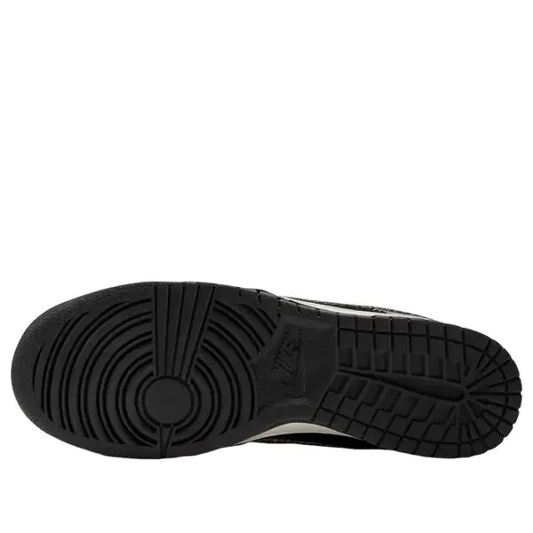Nike Dunk Low ‘tweed Patent Leather - Black/sail/multi
