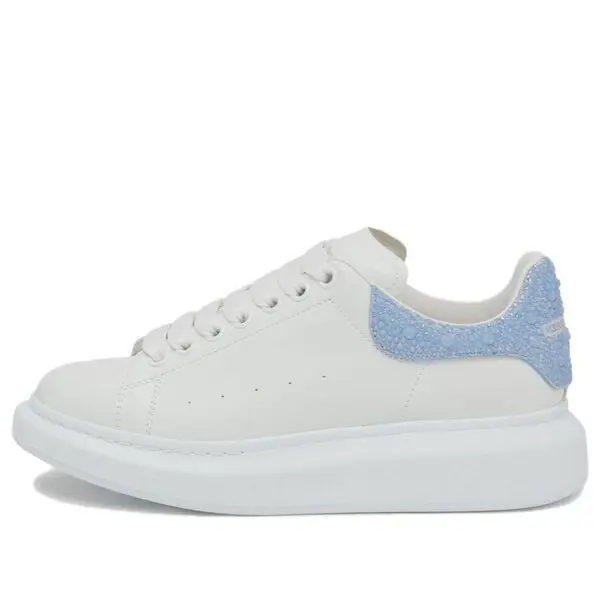 Alexander McQueen Oversized Sneakers 'baby Blue White - White/blue