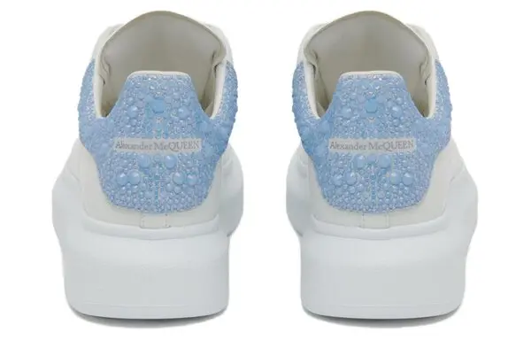 Alexander McQueen Oversized Sneakers 'baby Blue White