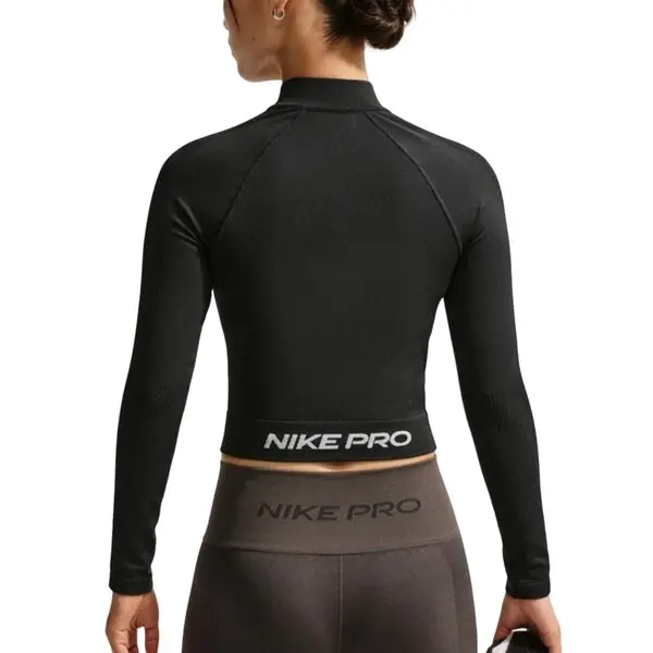 Nike Pro Dri-fit Full-zip Tight Training Top