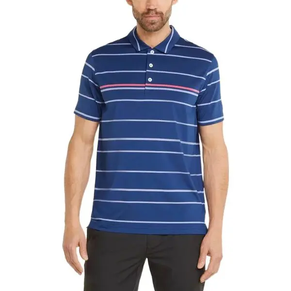 PUMA Mattr Striper Golf Polo Shirt
