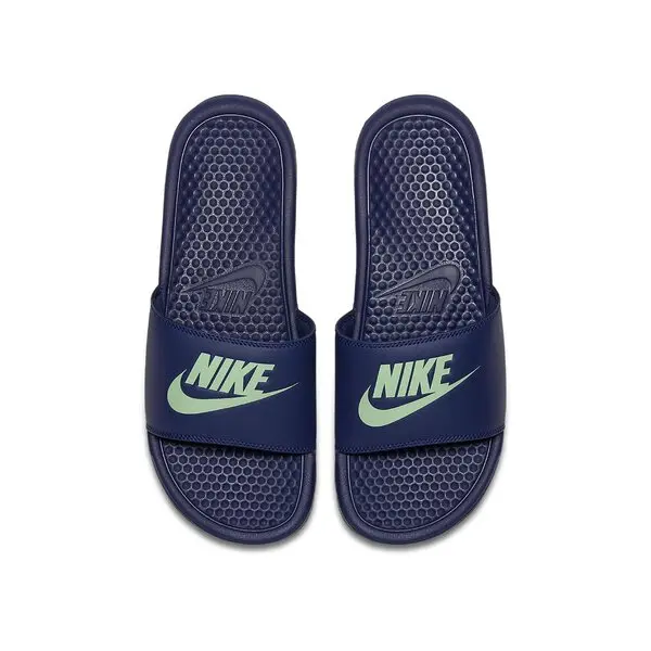 Nike Benassi Jdi Slide 'binary Blue - Binary Blue/fresh Mint