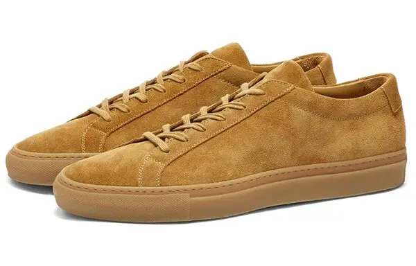 COMMON PROJECTS Achilles Suede Low - Tan