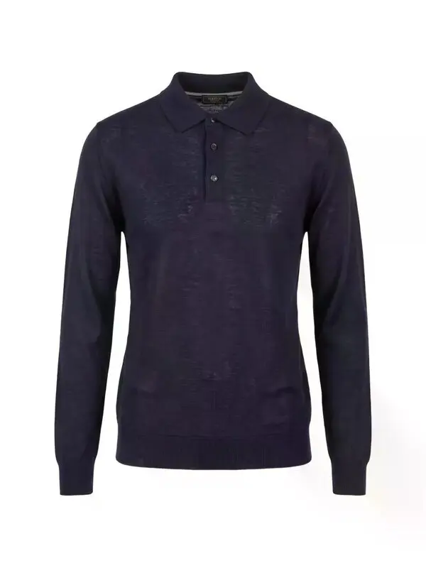 Peserico Long-sleeve Polo Shirt