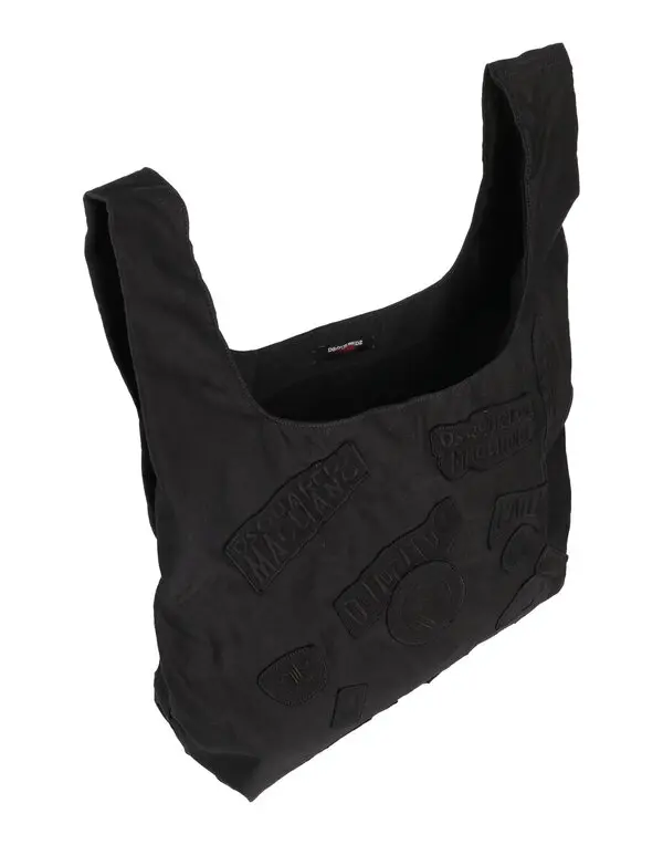 Dsquared2 Shoulder Bag Cotton - Black
