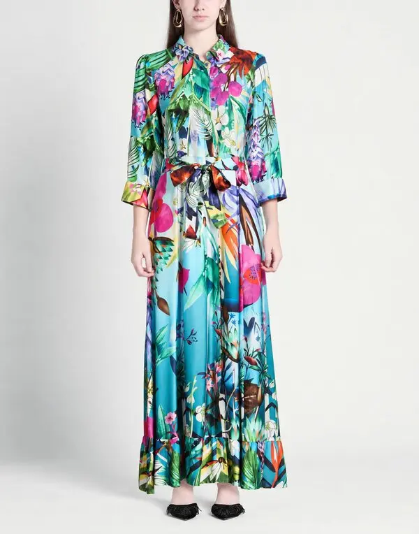 CONNOR & BLAKE Maxi Dress Sky Size Viscose