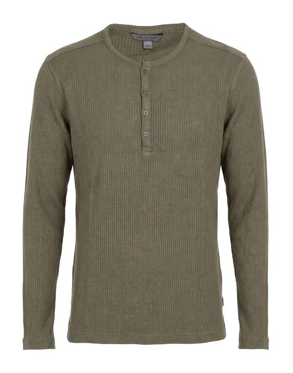 John Varvatos T-shirt Size Cotton, Polyester - Green