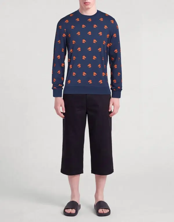 KRIS VAN ASSCHE Sweatshirt Size Cotton