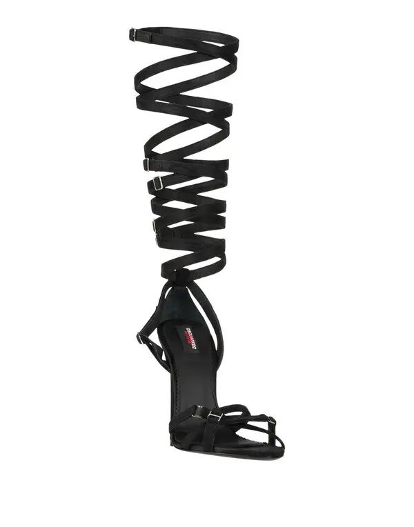 Dsquared2 Sandals Size Textile Fibers
