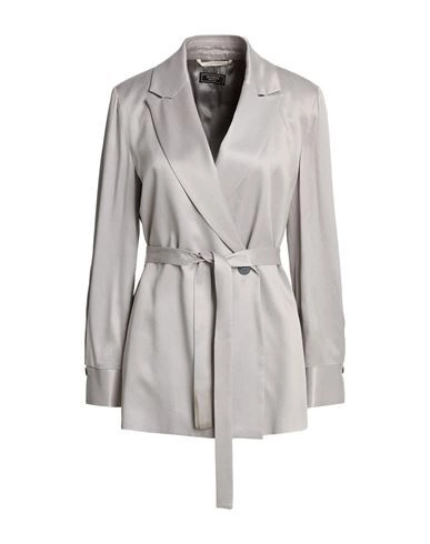 Peserico Blazer Size Viscose, Cupro - Light Grey
