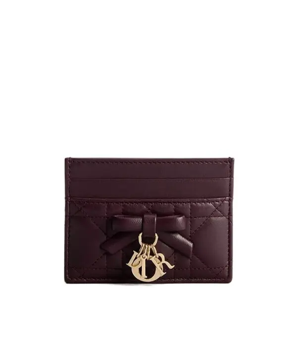 Dior Lady Freesia Card Holder