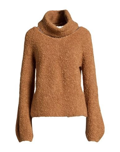 Liviana Conti Sweater Size Alpaca Wool, Polyamide - Camel