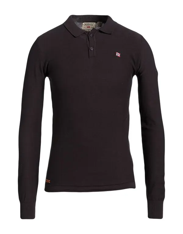 GEOGRAPHICAL NORWAY Sweater Charcoal Size Cotton