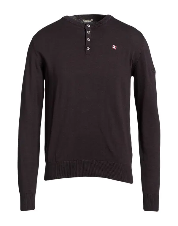 GEOGRAPHICAL NORWAY Sweater Charcoal Size Cotton
