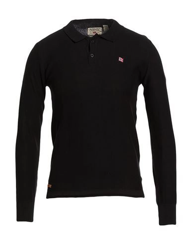GEOGRAPHICAL NORWAY Polo Shirt Size Cotton - Black