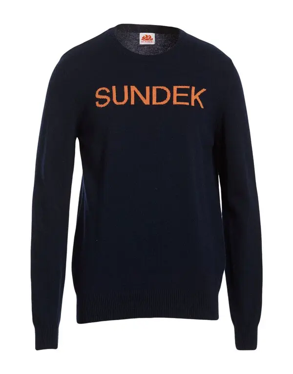 Sundek Sweater Midnight Size Wool, Polyamide