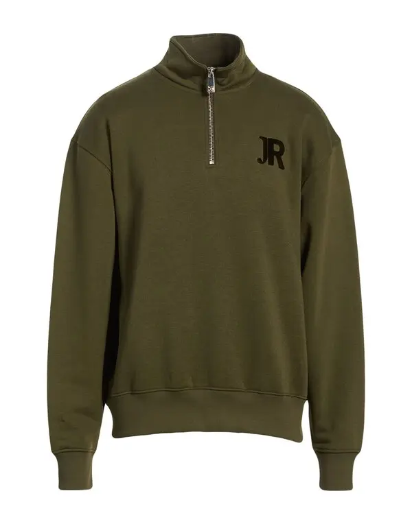 John Richmond Sweatshirt Military Size Cotton, Polyester