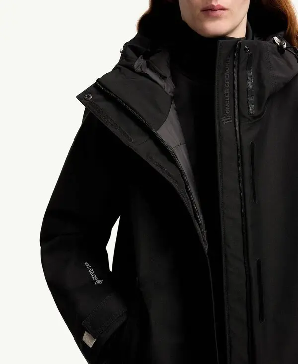 Moncler Bwindis Hooded Goretex Laminate Insulated Ski Jacket