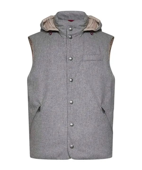 Brunello Cucinelli Sleeveless Padded Vest