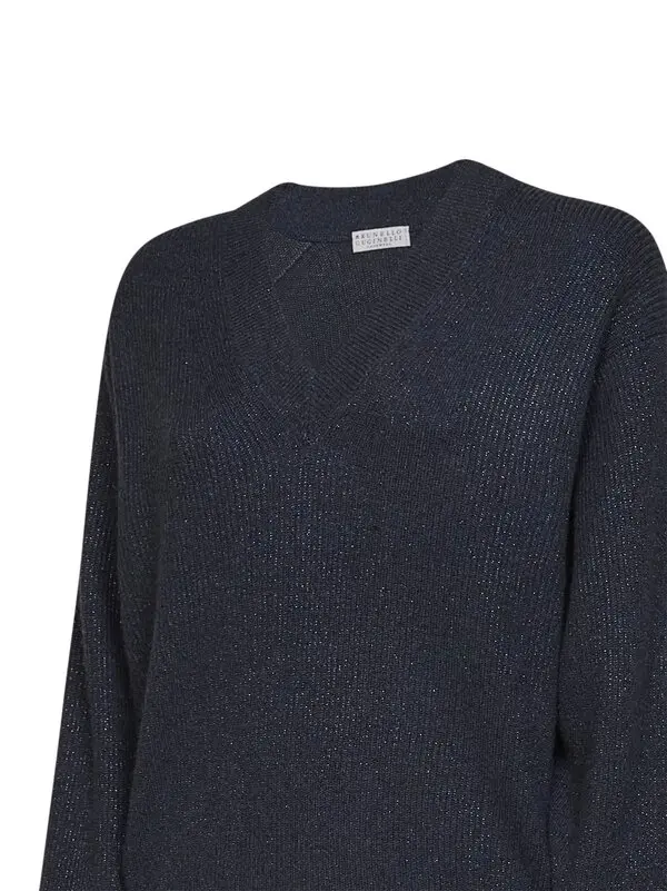 Brunello Cucinelli Long-sleeved Knit Top