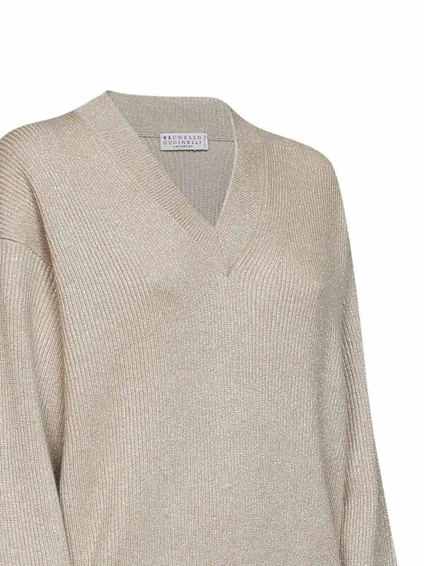Brunello Cucinelli Long-sleeved Knit Top