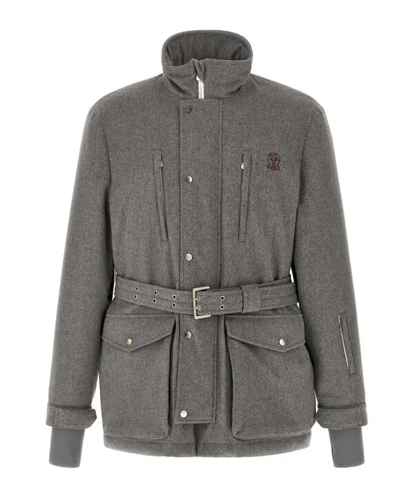 Brunello Cucinelli Long-sleeved Padded Jacket