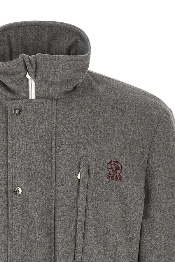 Brunello Cucinelli Long-sleeved Padded Jacket