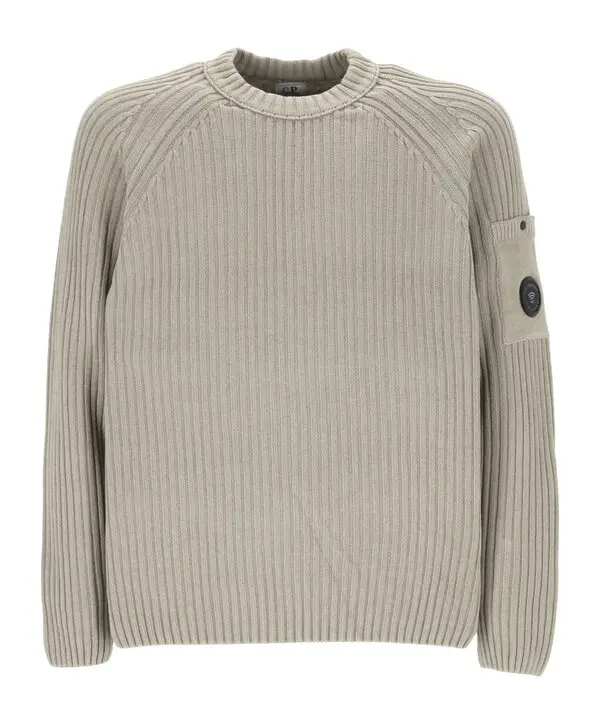 C.P. COMPANY Crew-neck Long-sleeve Knit Top