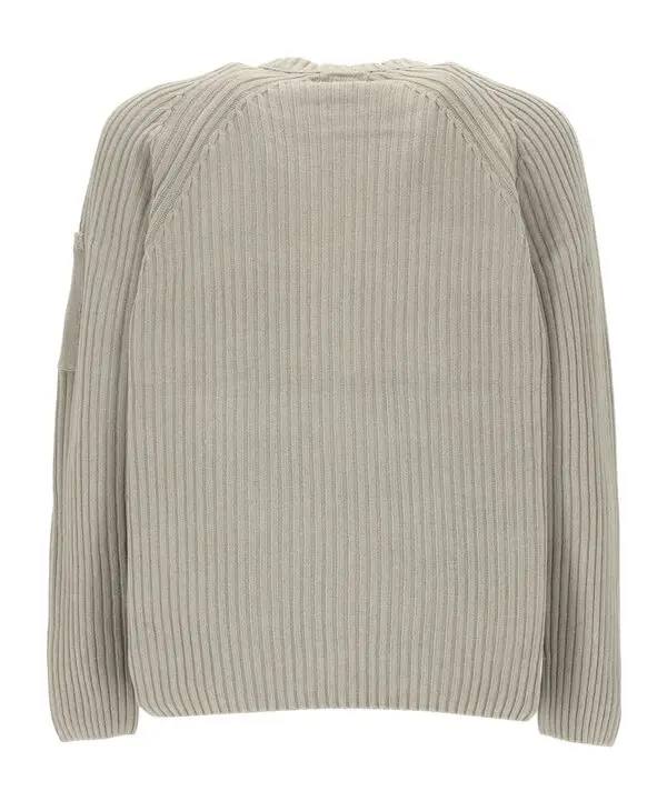 C.P. COMPANY Crew-neck Long-sleeve Knit Top