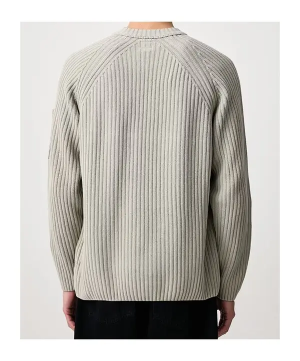 C.P. COMPANY Crew-neck Long-sleeve Knit Top