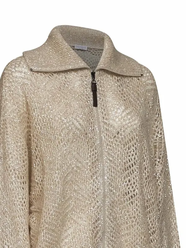 Brunello Cucinelli Long-sleeved Knit Top