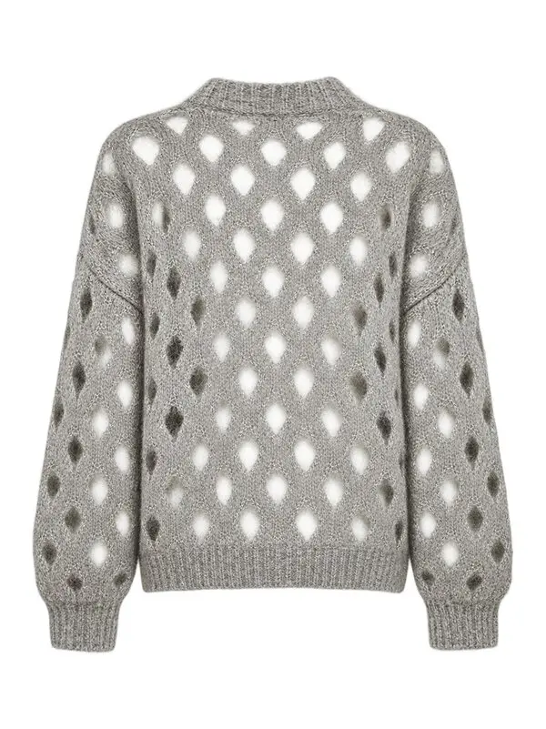 Brunello Cucinelli Long-sleeved Knit Top