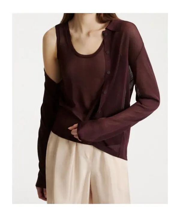 Marella Viscose And Lurex Top