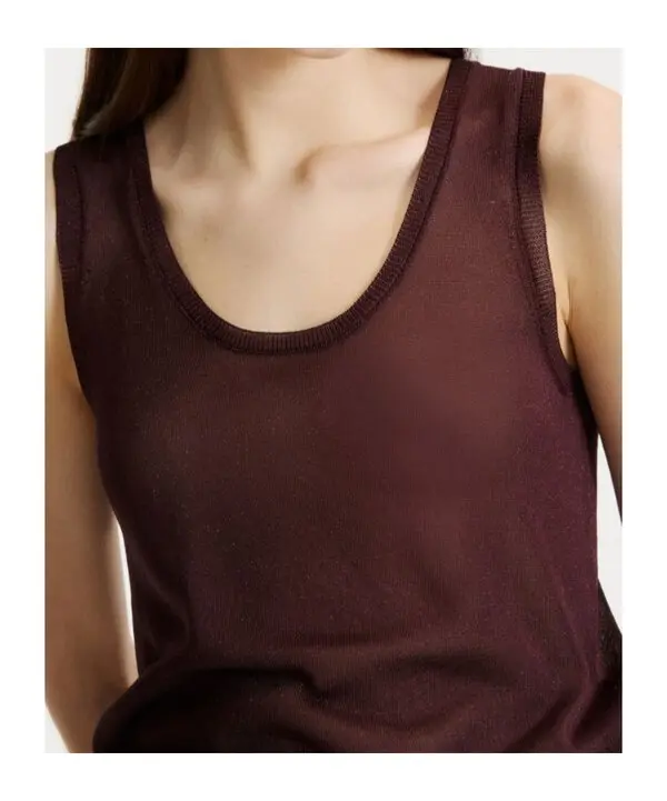 Marella Viscose And Lurex Top
