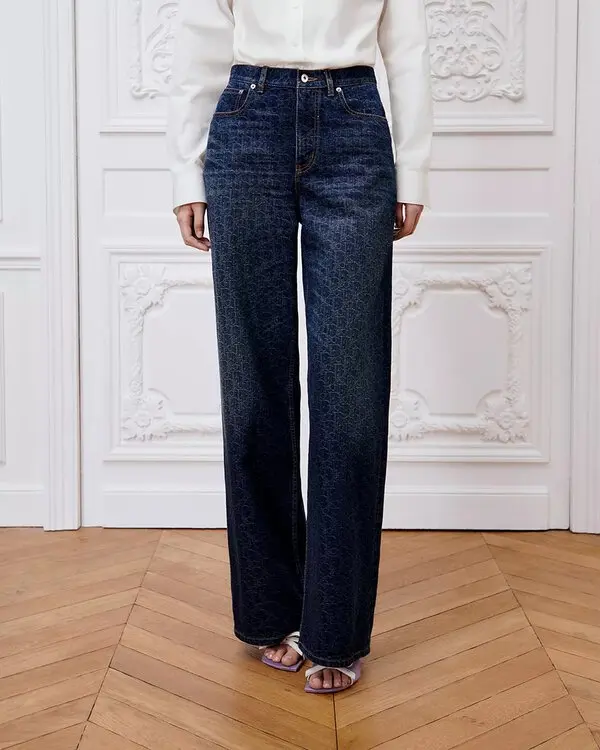 Dior Oblique Flared Jeans