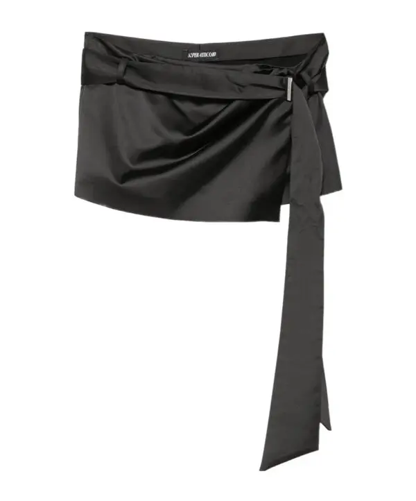 Attico Tie-waist Skirt