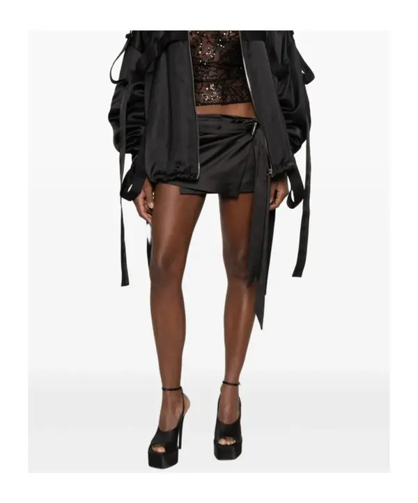Attico Tie-waist Skirt
