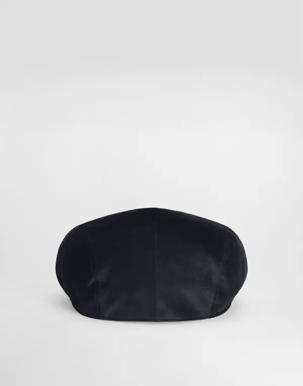 Dolce & Gabbana Velvet Flat Cap