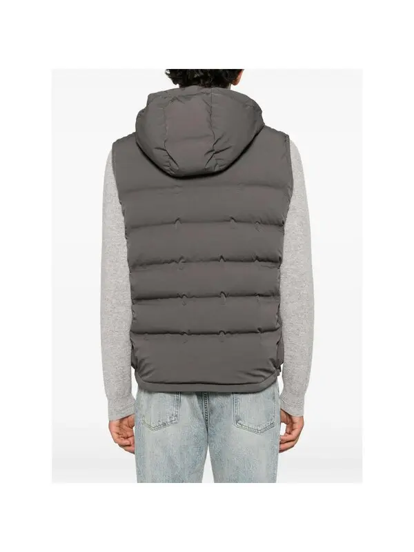 Brunello Cucinelli Quilted Hooded Gilet