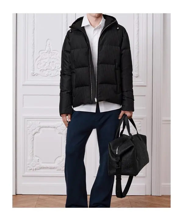 Dior Oblique Hooded Down Jacket
