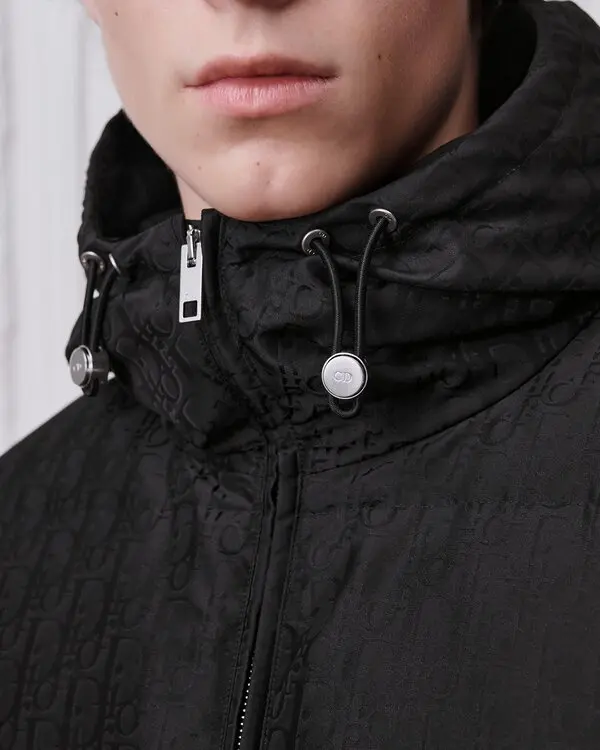 Dior Oblique Hooded Down Jacket