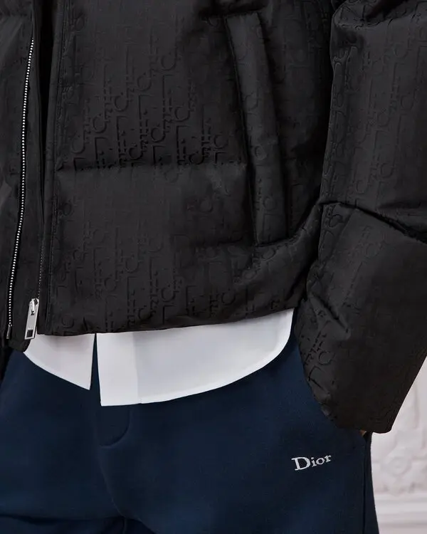 Dior Oblique Hooded Down Jacket