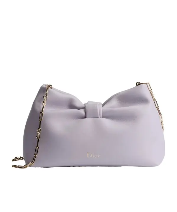 Dior Small Bow Bag - Gray