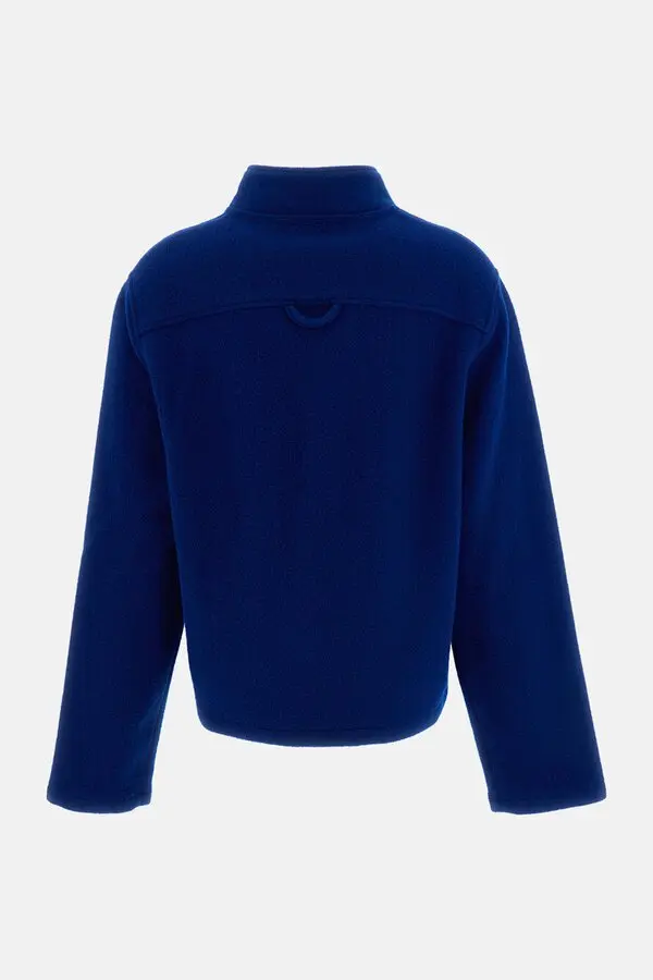 RIER Giacca Fleece City Wax In Lana