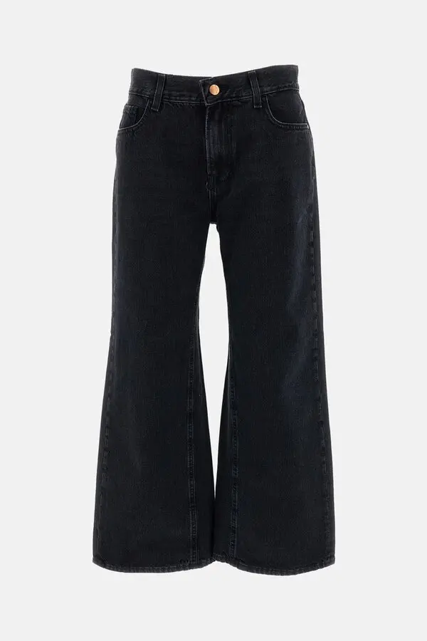 3x1 Jeans Aime Cropped Wide-leg Jeans
