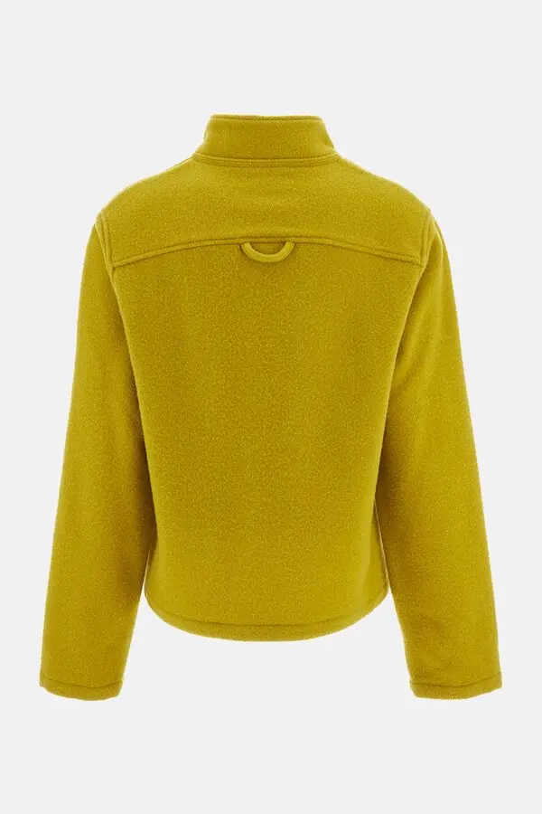 RIER Giacca Fleece City Wax In Lana