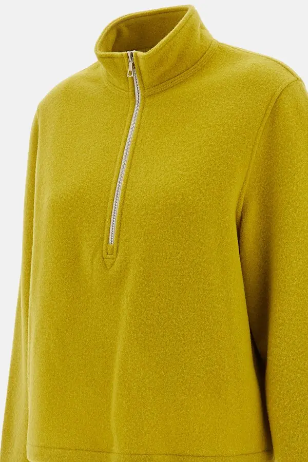 RIER Giacca Fleece City Wax In Lana