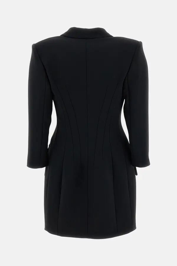 Elisabetta Franchi Abito Robe-manteau Corto In Crêpe
