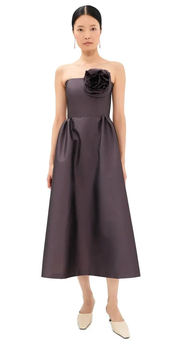 Bernadette Dette Rose Dress - Plum